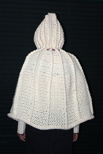 Ravelry: Woodland Cape with Cables pattern by Ramona Byers