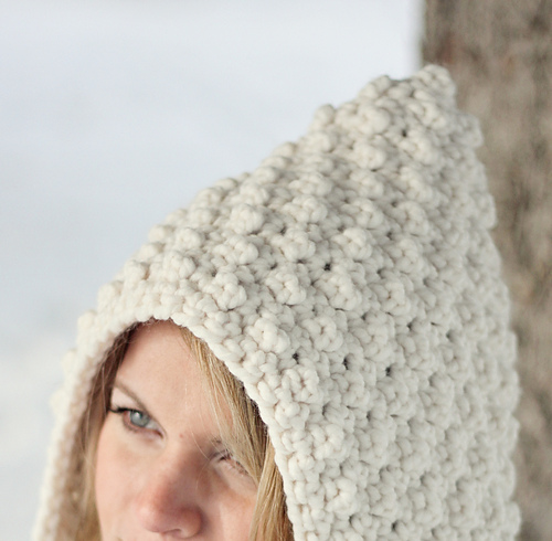 Ravelry: Hoodie Hat Oversized HOOD The Denver pattern by Jocelyn Sass