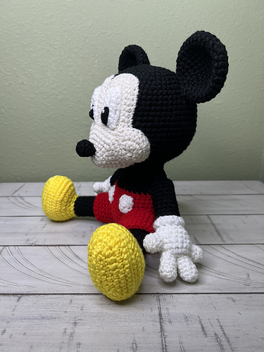 Ravelry: Mickey Mouse Plush pattern by Cutiepie Crochet