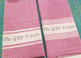Ravelry: cutler070805's Pink Chevrons with gray embroidery