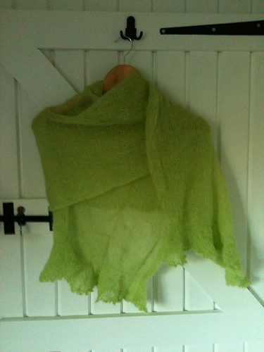 Ravelry: Gleam Evening Wrap pattern by Alison Crowther-Smith