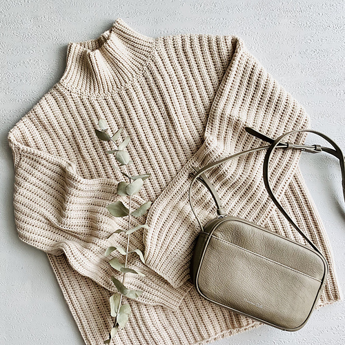 Ravelry: Simple cozy sweater pattern by Svetlana Kochkina