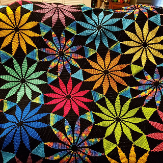 Ravelry: cyhuffman's Psychedelic Marguerite