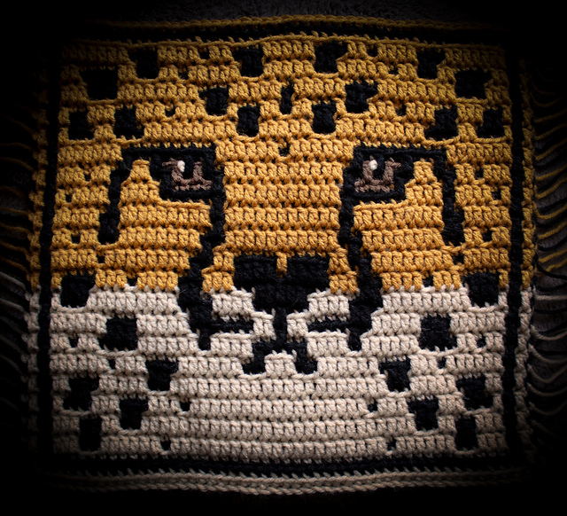 Ravelry: Wild Heart Mosaic Crochet square - Cheetah pattern by Cyndie ...