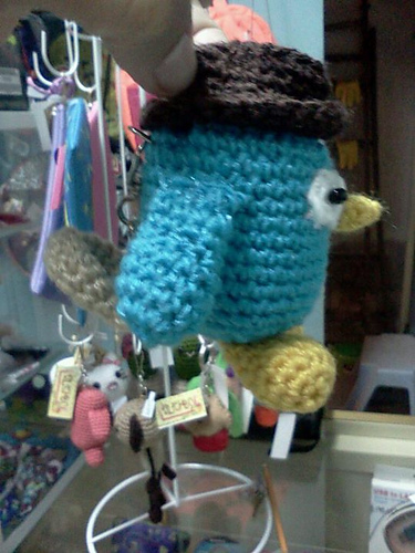 Ravelry: Amigurumi Perry the platypus pattern by Diana Aguilar
