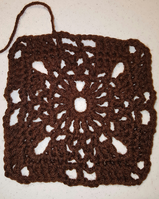 Ravelry: Circle Lace Granny Square pattern by Woodshoppe1