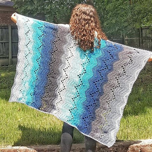 Ravelry: Dreamsicle Baby Blanket pattern by Daisy Pike