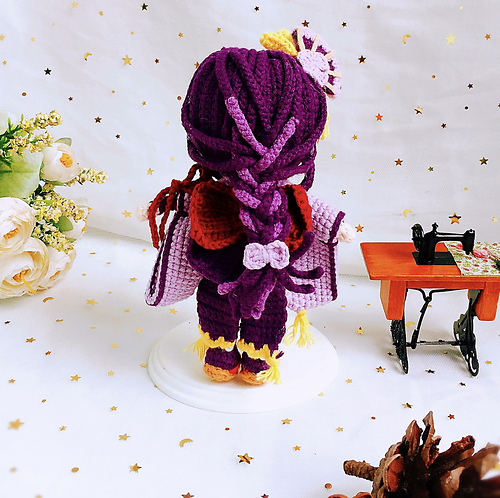 Ravelry: Raiden Shogun Genshin Impact pattern by Daisytinythings