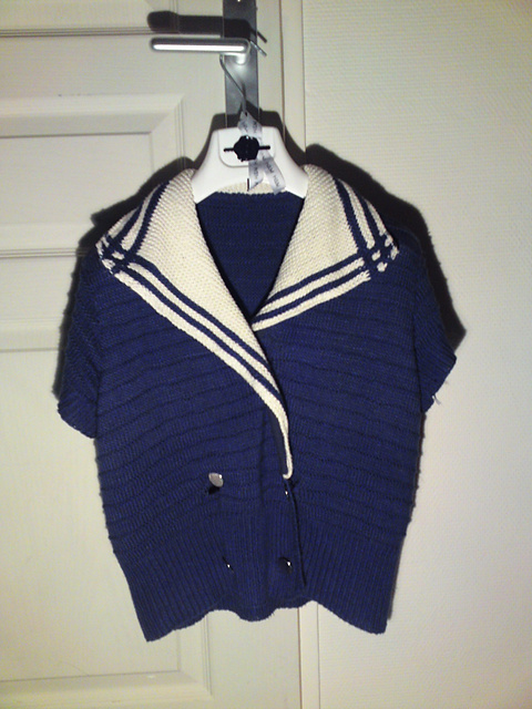 Ravelry: Sailor Cardigan and Cap pattern by Good Needlework and Knitting