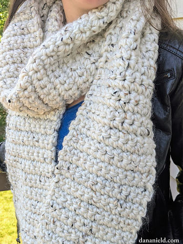 Ravelry: Absolute Beginner Single Crochet Scarf pattern by Dana Nield