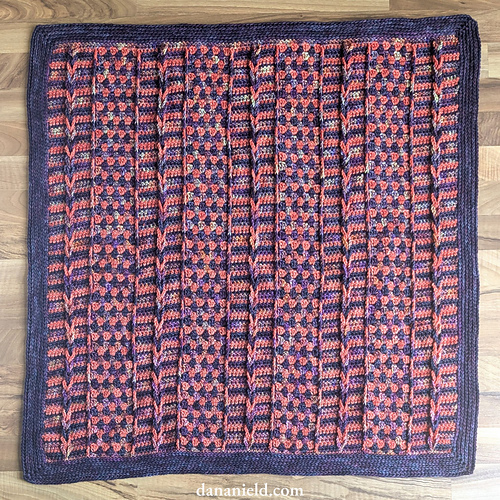 Ravelry: Midnight Sunset Crochet Baby Blanket pattern by Dana Nield