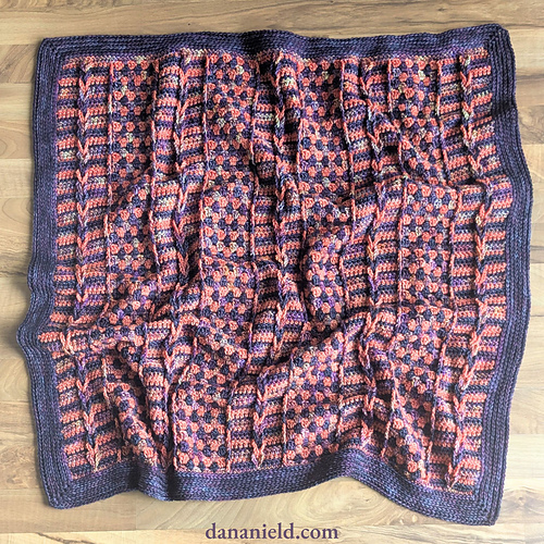 Ravelry: Midnight Sunset Crochet Baby Blanket pattern by Dana Nield