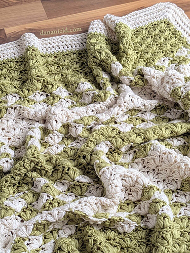 Ravelry: Lotus Stitch Crochet Baby Blanket pattern by Dana Nield