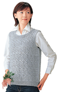Ravelry: 23-24-4 Tortoiseshell Vest pattern by Pierrot (Gosyo Co., Ltd)