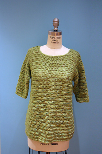 Ravelry: Easy Classic Top pattern by Lion Brand Yarn