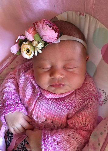 Ravelry: Bibi Baby Jacket pattern by marianna mel