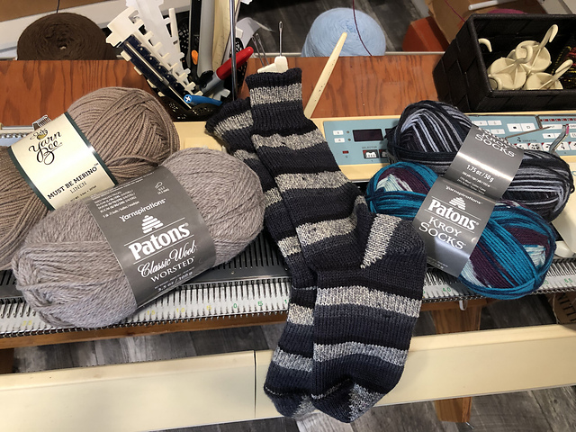 Ravelry: Simple Machine Knit Socks pattern by Love Your Knitting Machine