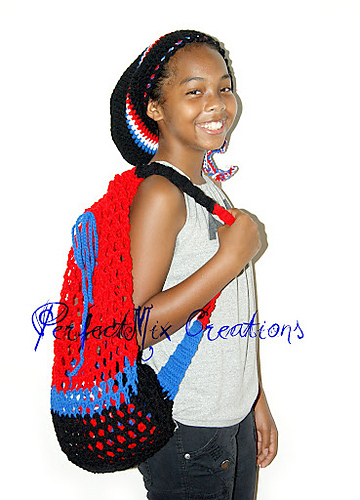 Ravelry: Fire Cracker Mesh Bag pattern by Michelle Pippin