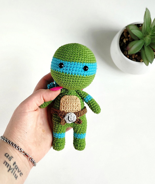 Ravelry: Ninja Turtle pattern by Tatyana Leonidovna