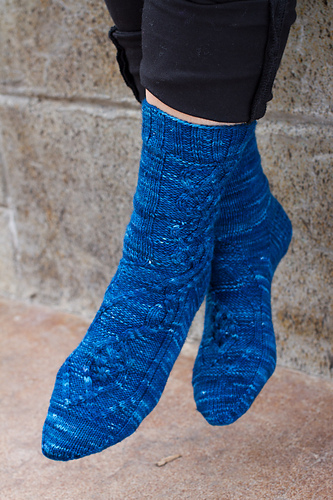Ravelry: Lover's Tangle Socks pattern by Becky Greene