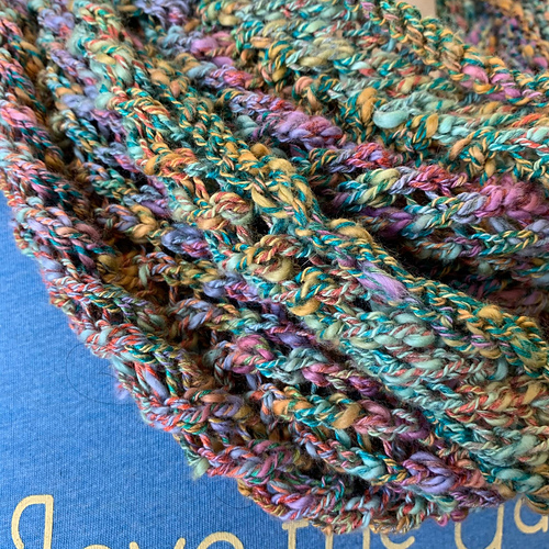 Ravelry: Darn Knit Springtime Cowl pattern by Aimee Pelletier