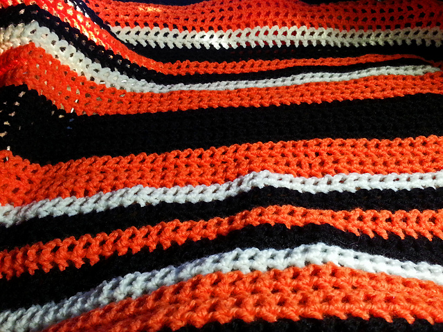 Ravelry: daverett's OSU Stadium Blanket
