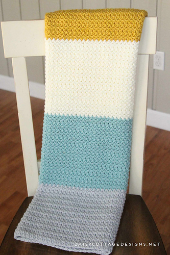 Ravelry: Color Block Blanket pattern by Lauren Brown