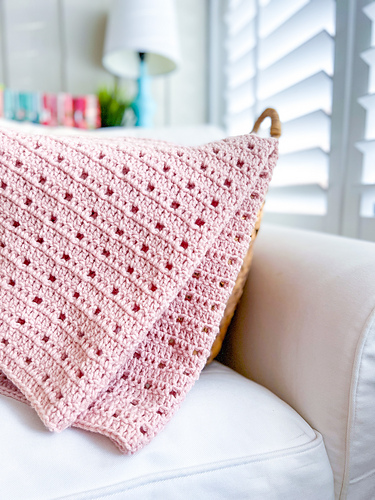 Ravelry: The Picket Fence Baby Blanket pattern by Lauren Brown