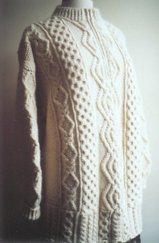 Ravelry: Zipped Up Aran Tunic pattern by Dawn Brocco