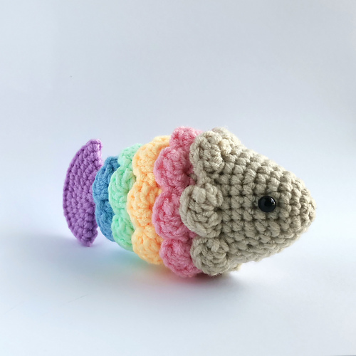 Ravelry: Rainbow Fish pattern by Pei Ying Tee