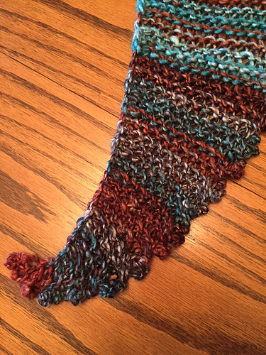 Ravelry: Knotty Scarf pattern by Dayna Scoles