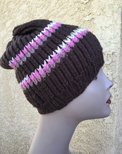 Ravelry: Camo Striped Hat pattern by Dayna Scoles