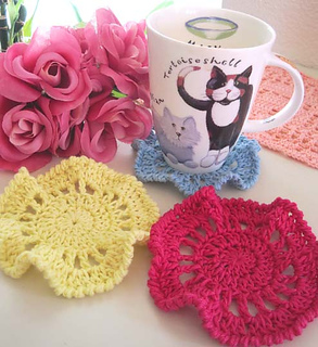 Ravelry: dbkn5's Ruffly Coasters