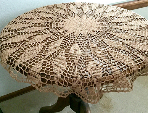 Ravelry: The Big Round Tablecloth pattern by American Thread Company