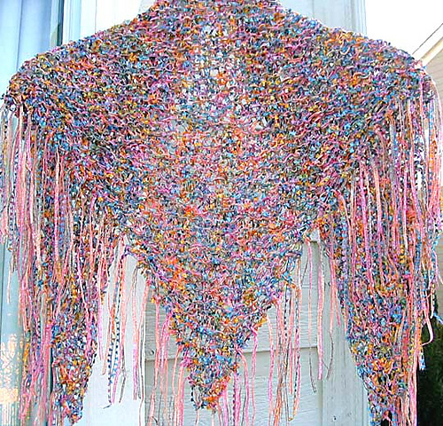 Ravelry: Sugar & Spice Shoulder Scarf pattern by Kathy North