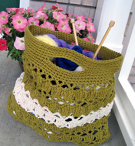 Ravelry: dbkn5's Summer String Bag in P&C