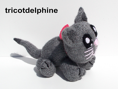 Ravelry: Gri Zhou the manga Cat pattern by Tutos Delphine