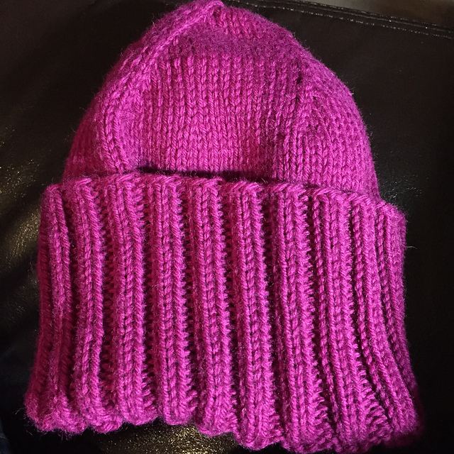 Ravelry: Toque Useful for a Sleeping Cap pattern by Canadian Red Cross