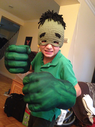 Ravelry: Hulk smash kids hat pattern by Crystal Hall