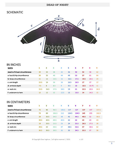 Ravelry: Dead of Night pattern by Dear Ingenue