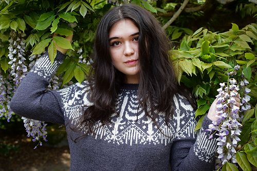 Ravelry: Sweater of Swords pattern by Dear Ingenue