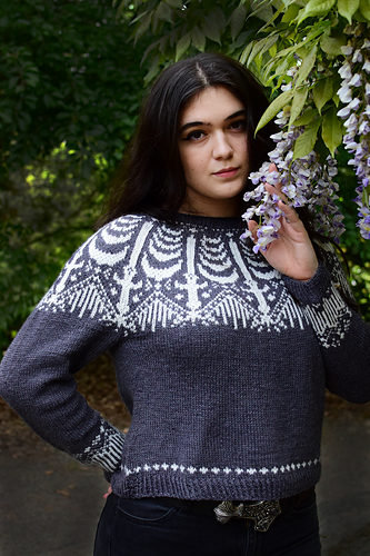 Ravelry: Sweater of Swords pattern by Dear Ingenue