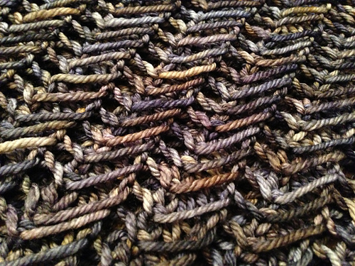 Ravelry: One Skein Slant pattern by Lisa Dykstra