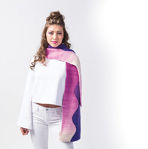 Ravelry: Shape-Shifter Scarf pattern by Natalie Servant