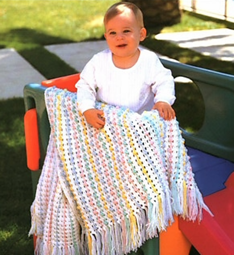 Ravelry: Clusters and Stripes pattern by Anne Halliday