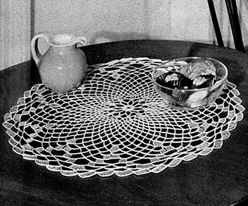 Ravelry: Chain Table Mat #421 pattern by The Spool Cotton Company