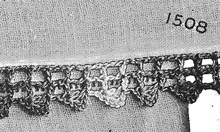 Ravelry: Crocheted Edging #1508 pattern by American Thread Company
