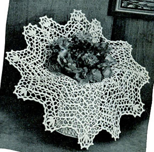Ravelry: Crocheted Basket #2134 pattern by American Thread Company