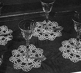 Ravelry: Good Companions Doily #7554 pattern by The Spool Cotton Company