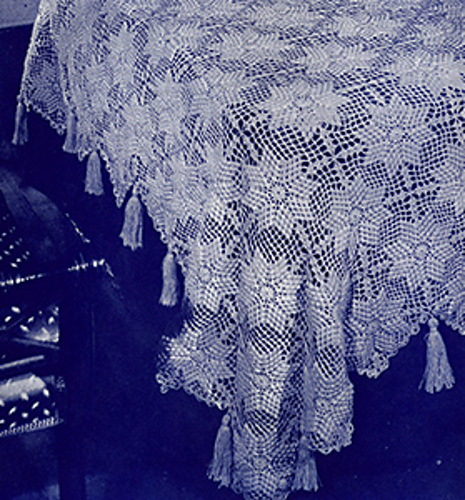 Ravelry: Cotillion Bedspread #6106 pattern by The Spool Cotton Company